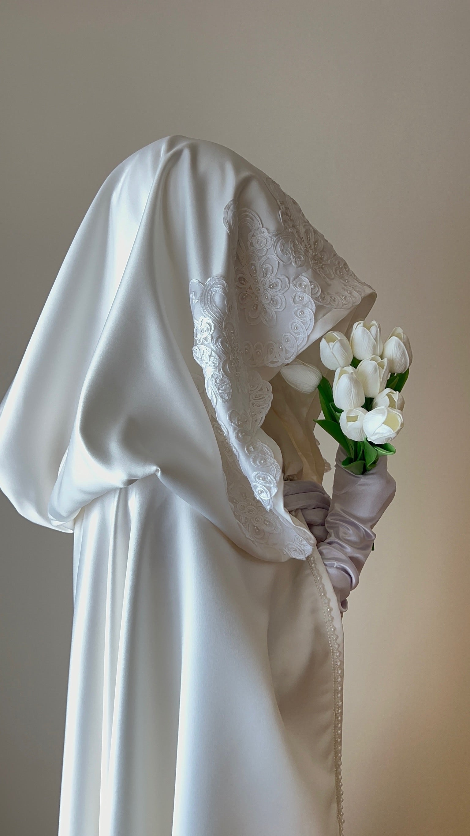 The Barnous- Bridal Cape – ModestlyCo